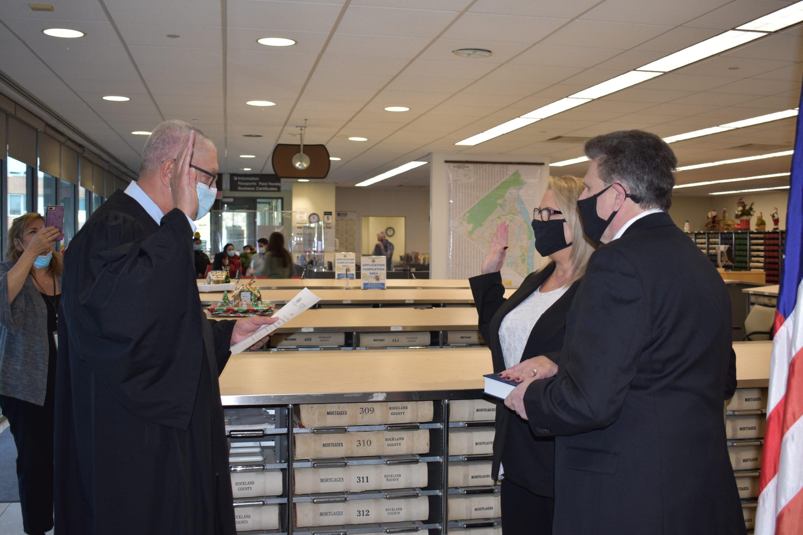 Donna Gorman Silberman Sworn in as the First Female County Clerk in ...